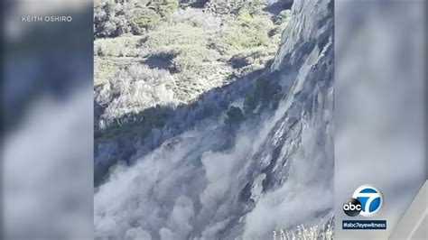Massive Landslide Captured On Video In Palos Verdes Estates Youtube