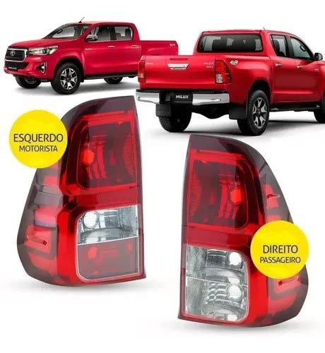Lanterna Traseira Hilux 2016 2017 2018 2019 2020 Parcelamento Sem Juros
