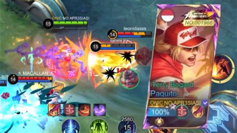 Review Skin Kof Terry Bogard Paquito Jungler Youtube