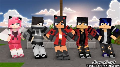 APHMAU FRIENDS DANCE CREW CHICKEN WINGS MEME GANGNAM STYLE