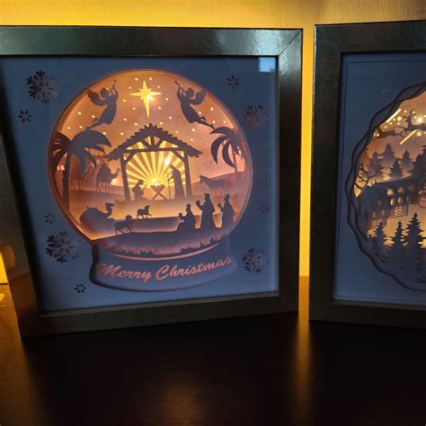 Beautiful Paper Cut Light Box DIY With A Cricut Leap Of Faith Crafting