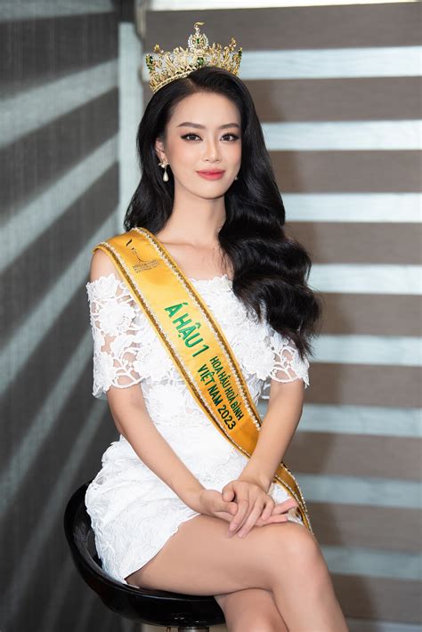 Á hậu 1 Miss Grand Vietnam 2023 Bùi Khánh Linh Tôi chưa có bạn trai