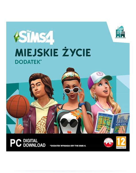 The Sims 4 Miejskie Życie DODATEK Klucz EA Gamefinity pl
