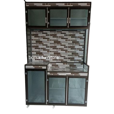 Jual LEMARI RAK PIRING 3 PINTU RAK KOMPOR UNDAK RAK PIRING MAGIC