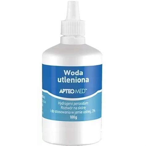 Woda Utleniona 3 Apteo Niska Cena Na Allegro Pl
