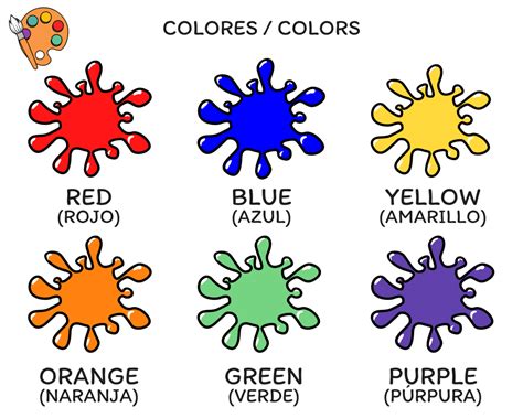 Colores En Ingl S Con Ejercicios Descargables The Best Porn Website