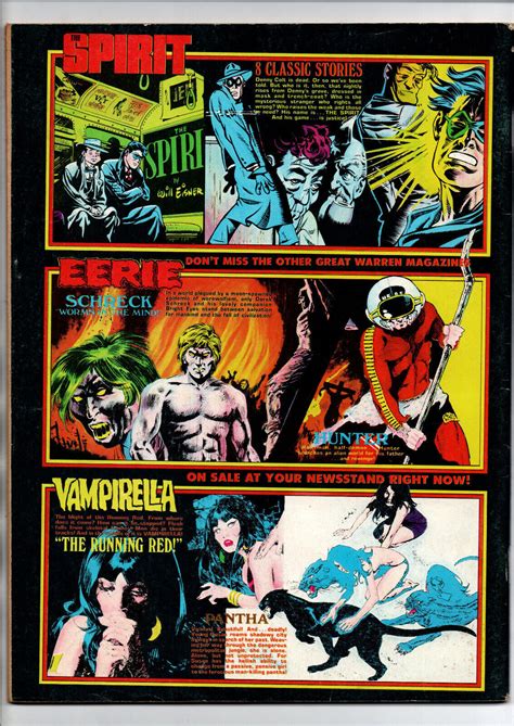 Vampirella 32 Pantha Eerie Vampire Horror Magazine Warren