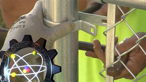 Installing A Chain Link Fence YouTube
