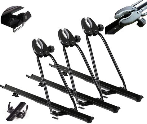 3X BAGAŻNIK ROWEROWY UCHWYT na ROWER NA DACH HOMAR 3 STAL za 417 zł z
