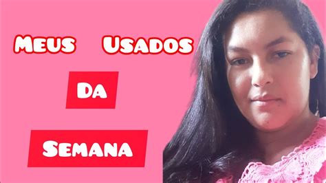 MEUS USADOS DA SEMANA MOSTREI DOIS PERFUMES NOVOS NA COLEÇÃO YouTube