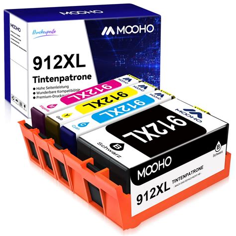4 Druckerpatrone kompatibel für HP 912 XL Kaufland de