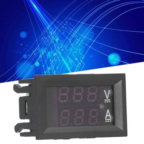 TMISHION Voltmètre Ampèremètre 100A avec Shunt 75mΩ Affichage LED
