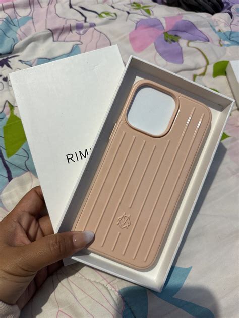 Rimowa Petal Pink Iphone Pro Max Mobile Phones Gadgets Mobile