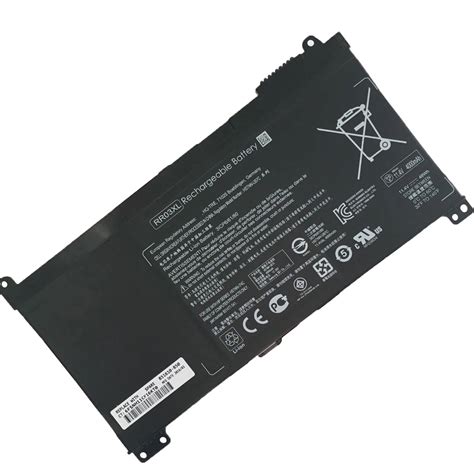 Rr03xl Original Laptop Battery 11 4v 3930mah 48wh 6cell For Hp