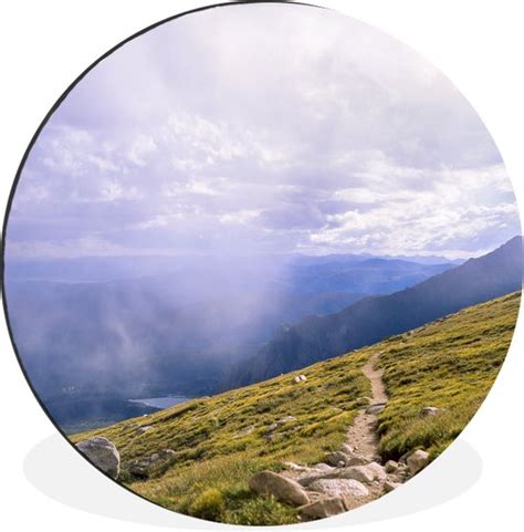 WallCircle Wandcirkel Muurcirkel Wandelpad Op Mount Evans