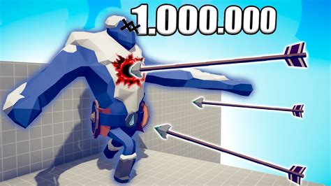 1 000 000 DAMAGE VENOM ARCHER Vs UNITS TABS Totally Accurate Battle