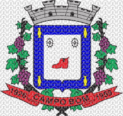 Brasão e Bandeira do Município de Campo Bom RS mbi br