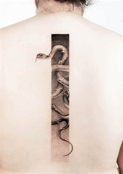 Aggregate Spine Snake Tattoos Best In Coedo Vn