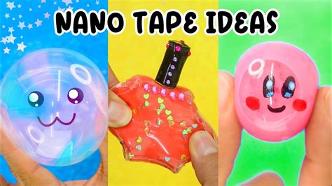NANO TAPE CRAFT IDEAS Nano Tape Balloon Nano Tape Bubble Nano Tape