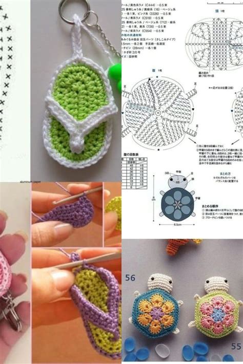Porte clés au crochet pour souvenirs Cadeaux personnalisés