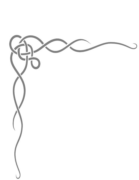Simple Corner Scroll Clipart Panda Free Clipart Images