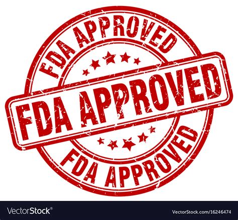 Fda Approved Red Grunge Round Vintage Rubber Stamp