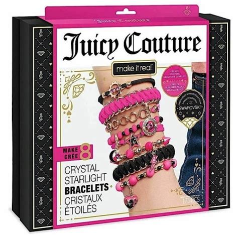 MAKE IT REAL Juicy Couture Zestaw Do Tworzenia Bransoletek Crystal