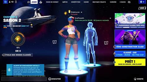 Fortnite Mode Ranked Essaie De Paser Platine YouTube