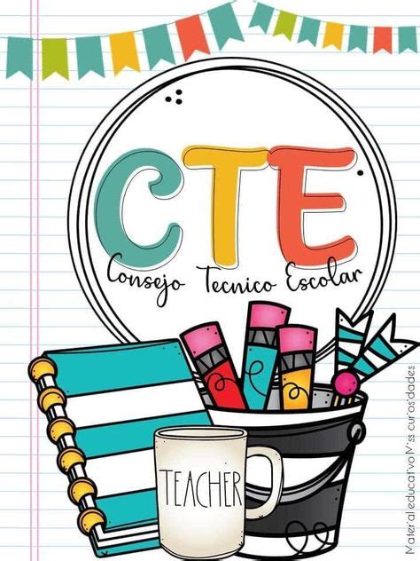 Ideas De Cte Portadas En Consejos Tecnicos Escolares