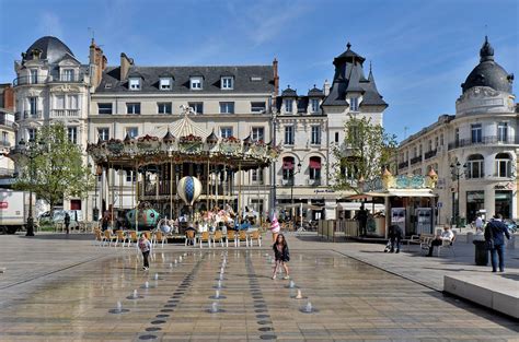 Orléans Loiret Place du Martroi Orléans Loiret Pla Flickr