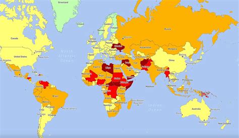 Desearías No Estar Aquí Los Países Más Peligrosos Del Mundo Para