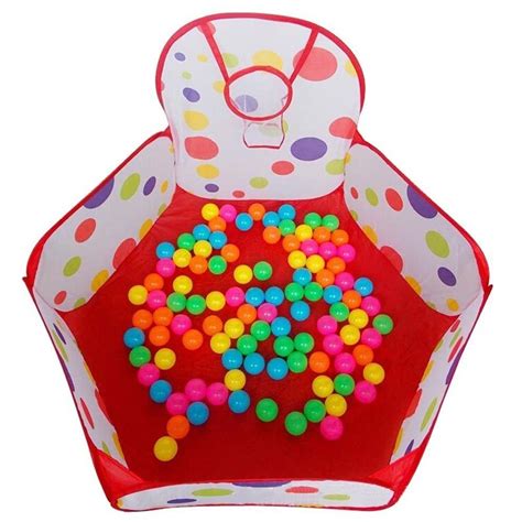 Piscine à balles enfant 200 balles multicolores
