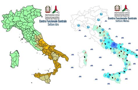 Allerta Meteo Il Bollettino Della Protezione Civile Anche Domani