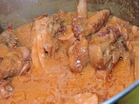 Sauce darachide au poulet fumé Cuisine de Chez Nous
