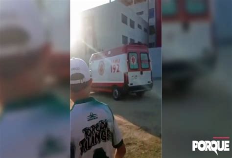 Atleta Sofre Pancada Desmaia Em Campo E Samu Tem Dificuldades Para