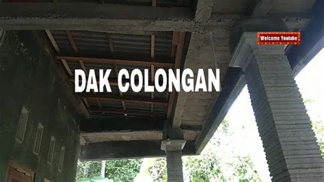 Desain Teras Dak Beton Dak Construction Design Architect