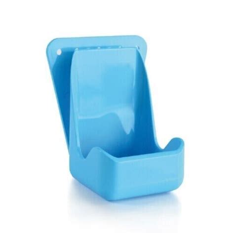 2 x Bode Wandhalter Blau für 1 Liter Bode Flaschen Sterillium