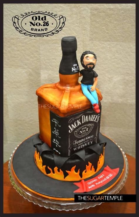Jack Daniels Cake Cake By TheSUGARtemple Jack Daniels Cake 21st