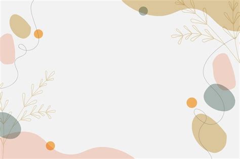 Fondo Abstracto Dibujado A Mano Vector Premium