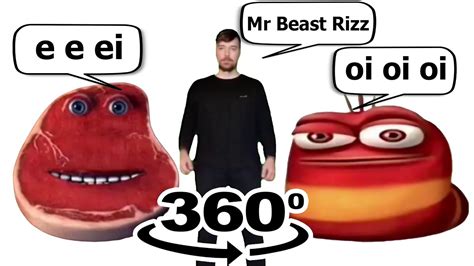 Mr Beast Rizz Vs Oi Oi Oi Red Larva Vs E E Ei I M On Vacation