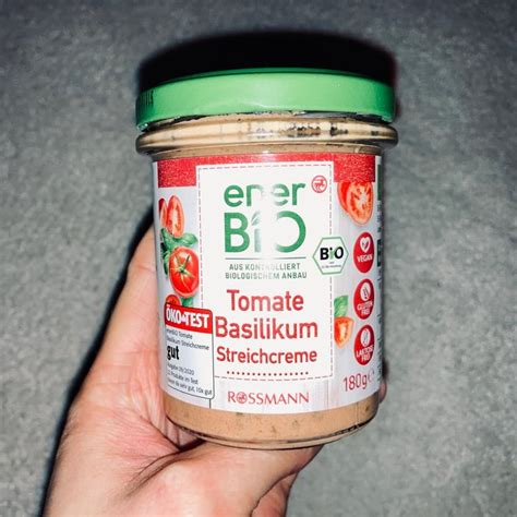 EnerBio Tomate Basilikum Streichcreme Review Abillion