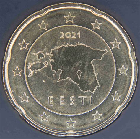 Estonie Monnaies Euro UNC 2021 ᐅ Valeur tirage et images sur pieces