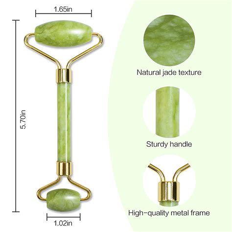 Jade Roller And Gua Sha Stone Anti Aging Natural Stone
