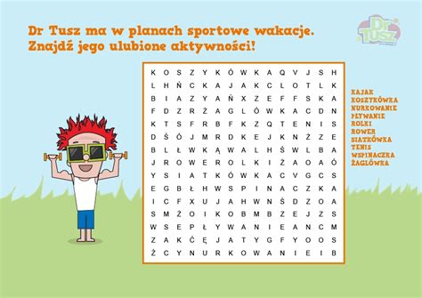 Wykreślanki dla dzieci do druku Salagier pl