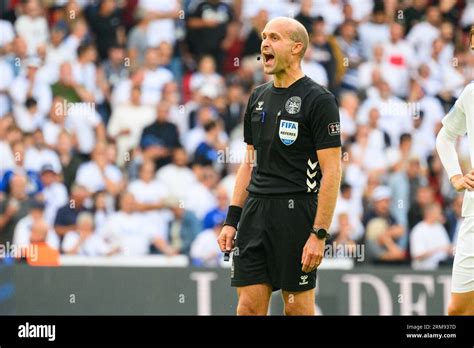 Copenhagen Denmark 26th Aug 2023 Referee Peter Kjaersgaard Seen