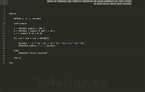 sentencia si sino pseudocodigo convertir octal a representacion hot sex picture
