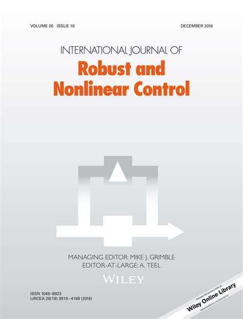 adaptive event‐triggered control for nonlinear discrete‐time systems hu 2016 international