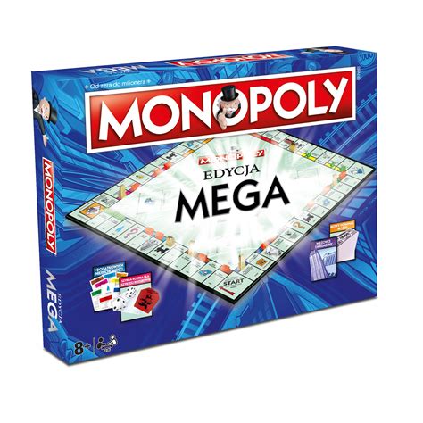 Gra planszowa Monopoly Winning Moves Edycja Mega Stan nowy 138 zł
