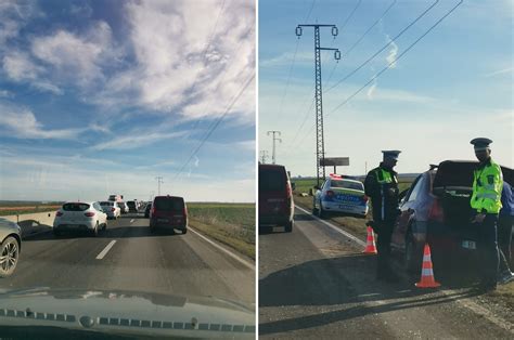 Trafic îngreunat pe DN1 în Prahova Două accidente rutiere ușoare în