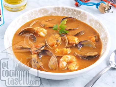 Sopa De Marisco El Cocinero Casero De Cuchara